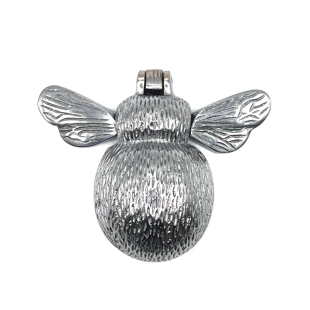 Bumble Bee Door Knocker - Chrome - Doorbell World