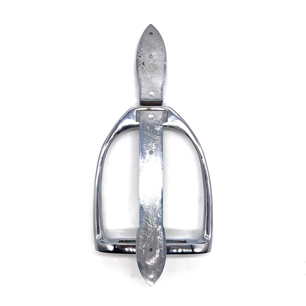 Stirrup Door Knocker - Chrome– Doorbell World