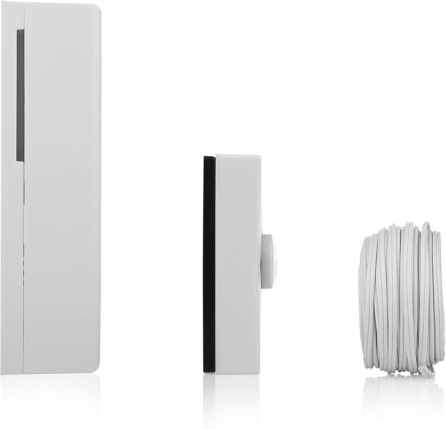 Byron Wired Door Chime Set, Door Chime, Push Bell & Bell Wire, Classic