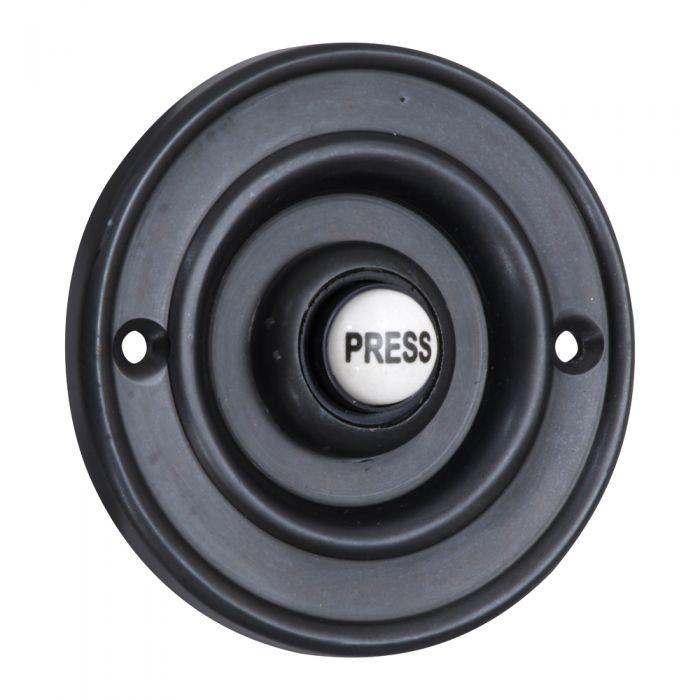 Wired Bell Push Black 60mm - PRI-2207P1Bk– Doorbell World