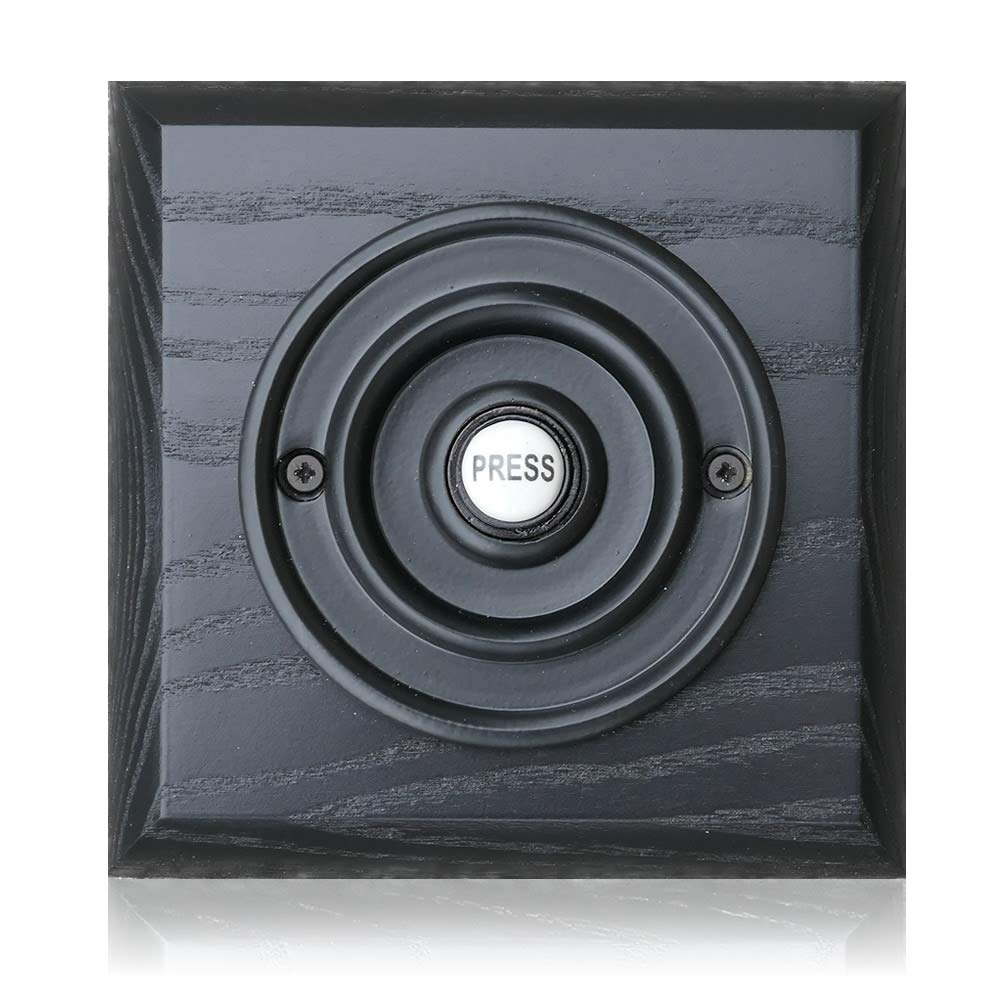 Build Your own Wired Black Ash Plinth, 119mm Square, with Period Style