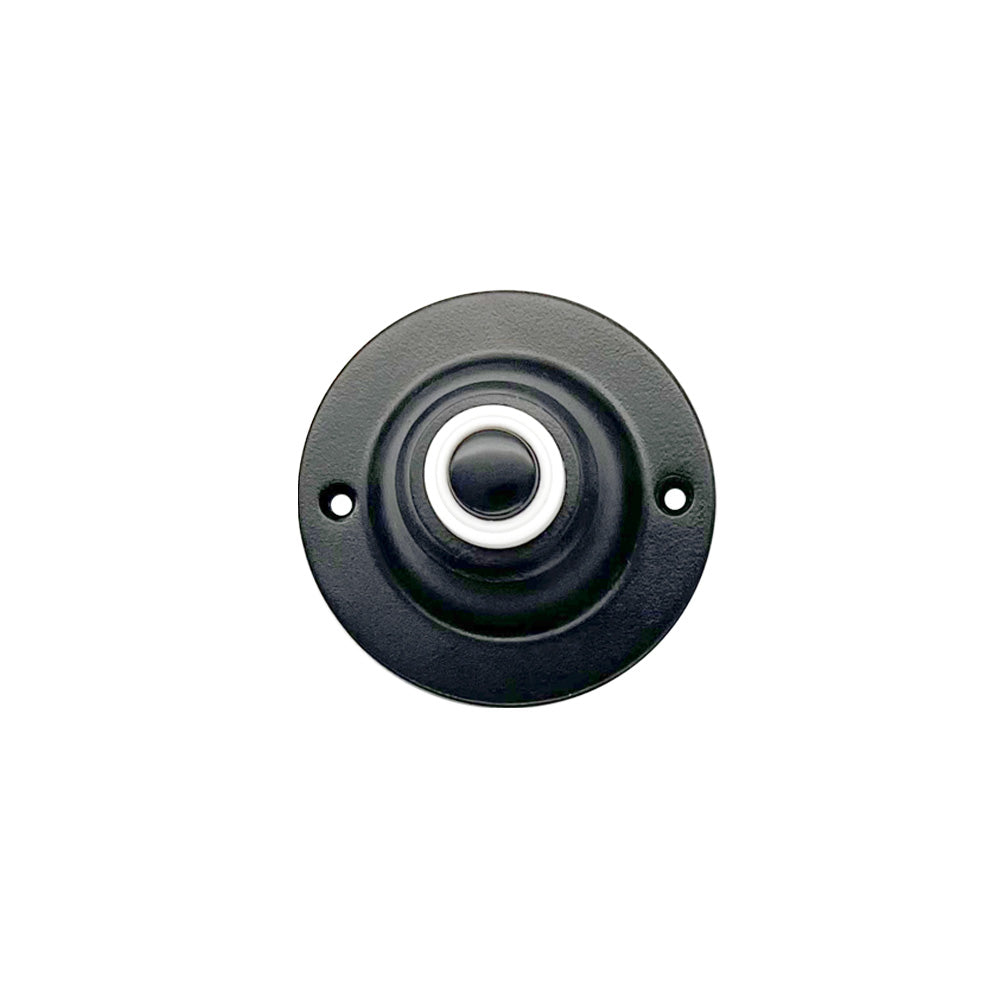 Surface Mounted Push, Black with Black button– Doorbell World